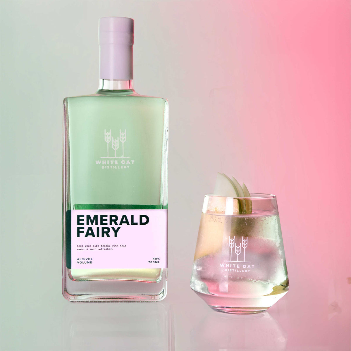 Emerald Fairy Gin | Unique Green Gin with Strawberry, Apple, and ...
