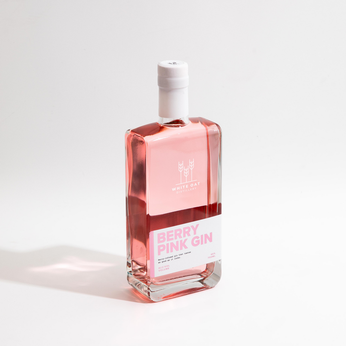 Berry Pink Gin | Fruity Pink Gin with Summer Berries – White Oat Distillery